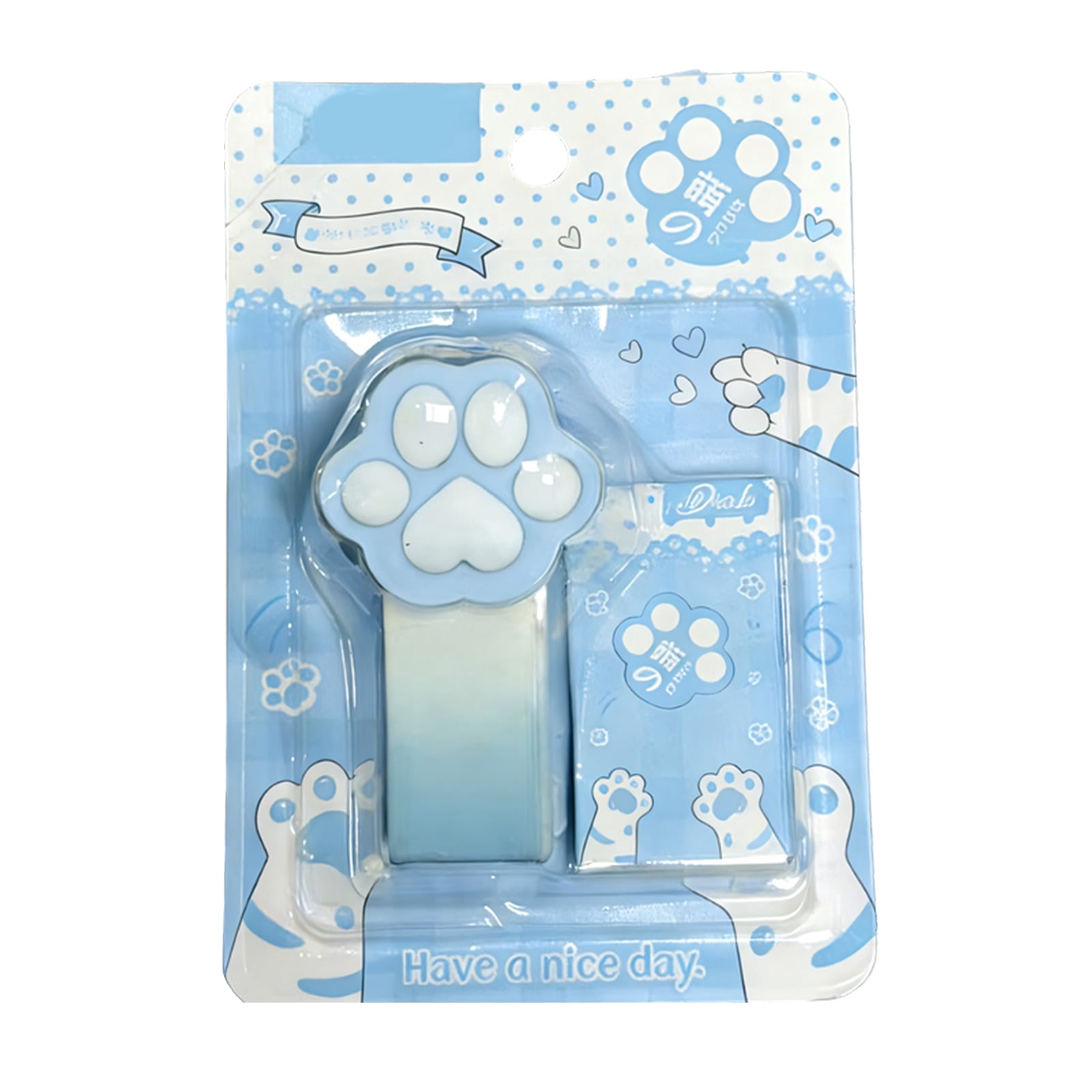Adorable Pastel Cats Shaped Stapler Small Size Ergonomic Stapler Easy ...