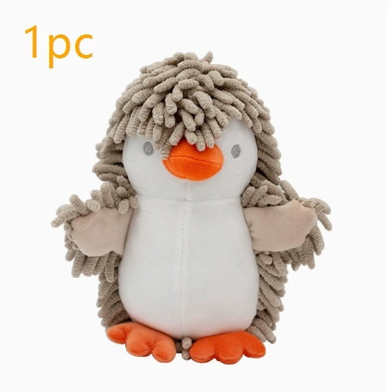 Adorable Penguin Cartoon Hand Wiping Doll - Soft Plush Toy & Absorbent ...
