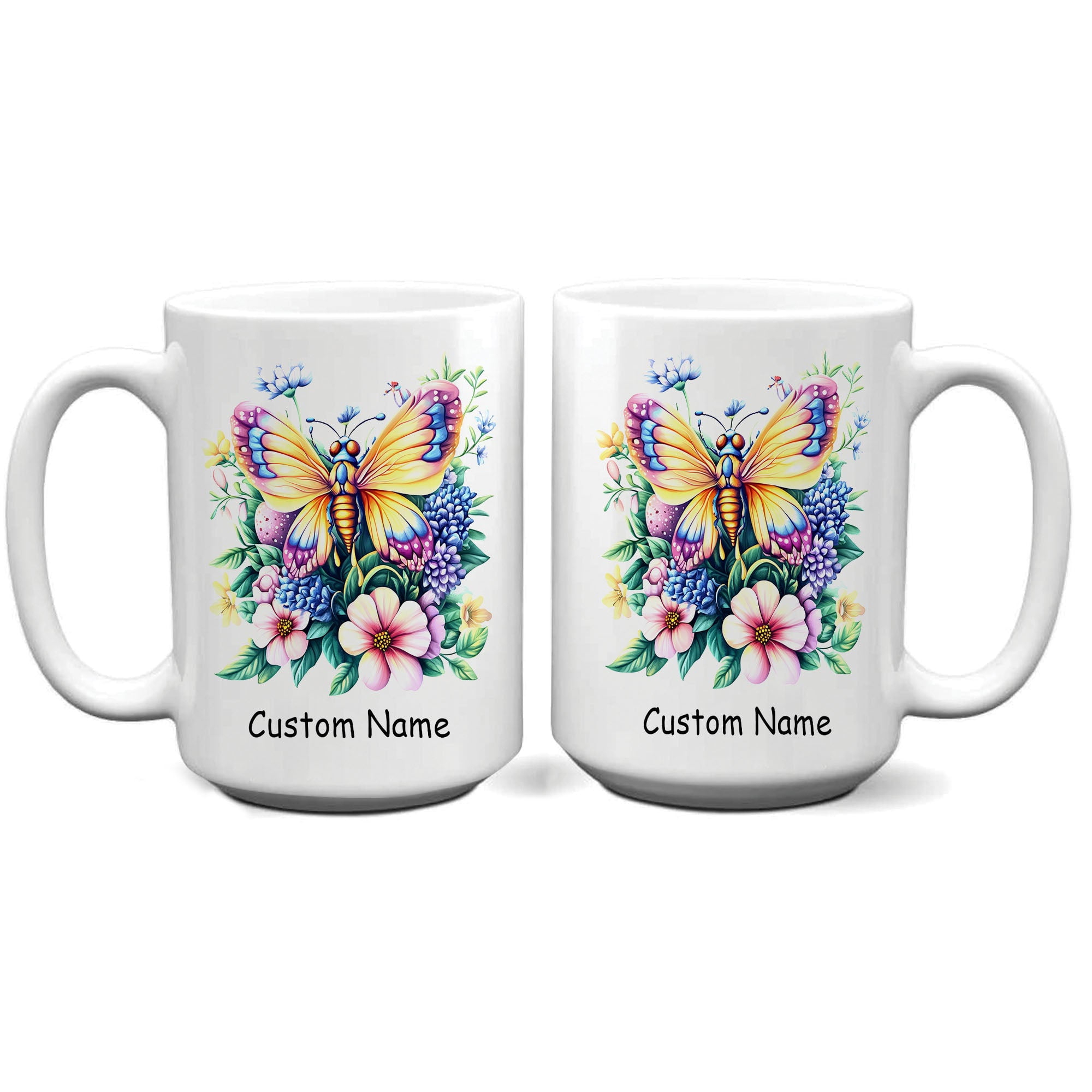 Adorable Personalized Firefly Coffee Mug – Custom Name Gift for Firefly ...