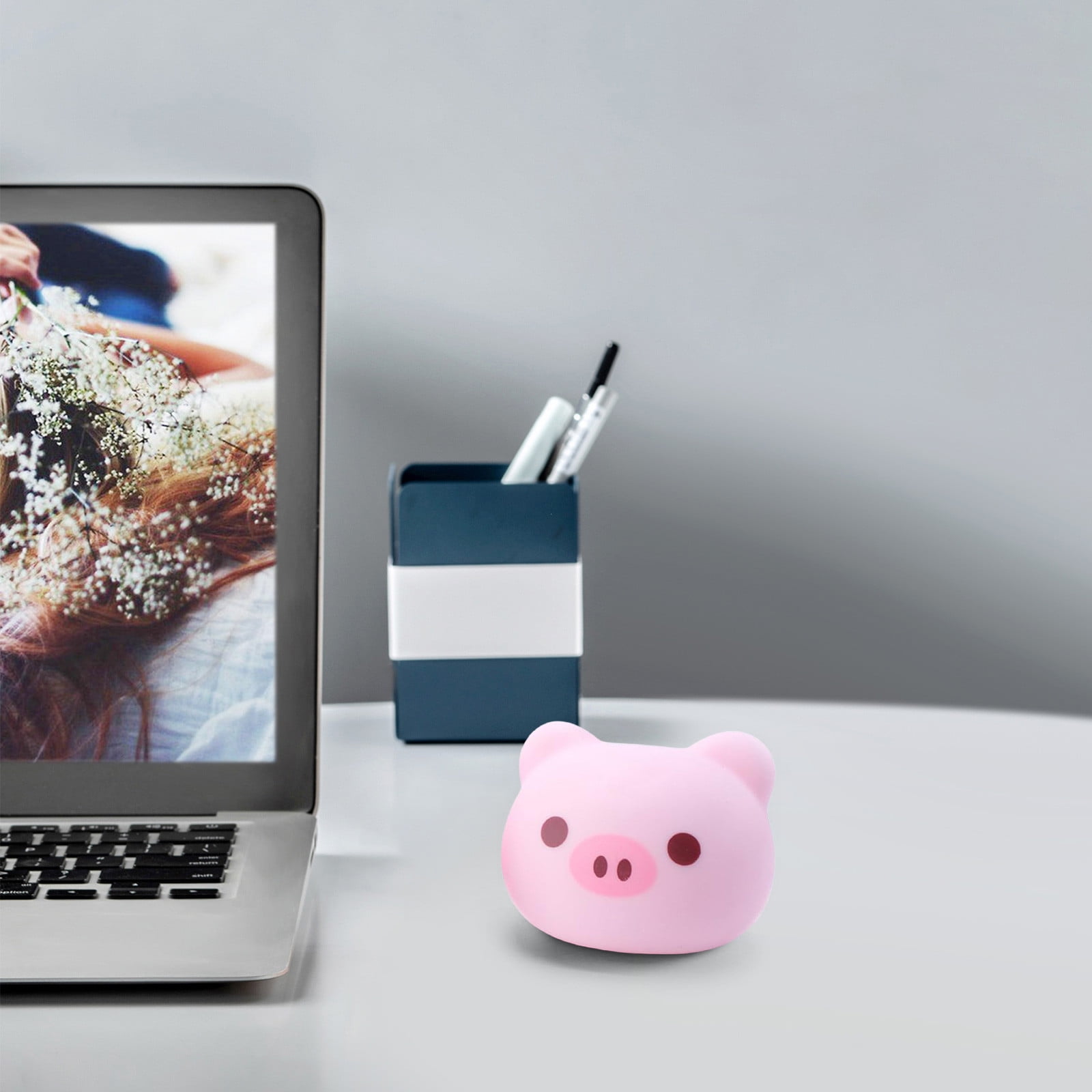 Adorable Pet-Themed Stress Relief Toys Cute Animal Head Squeezable ...