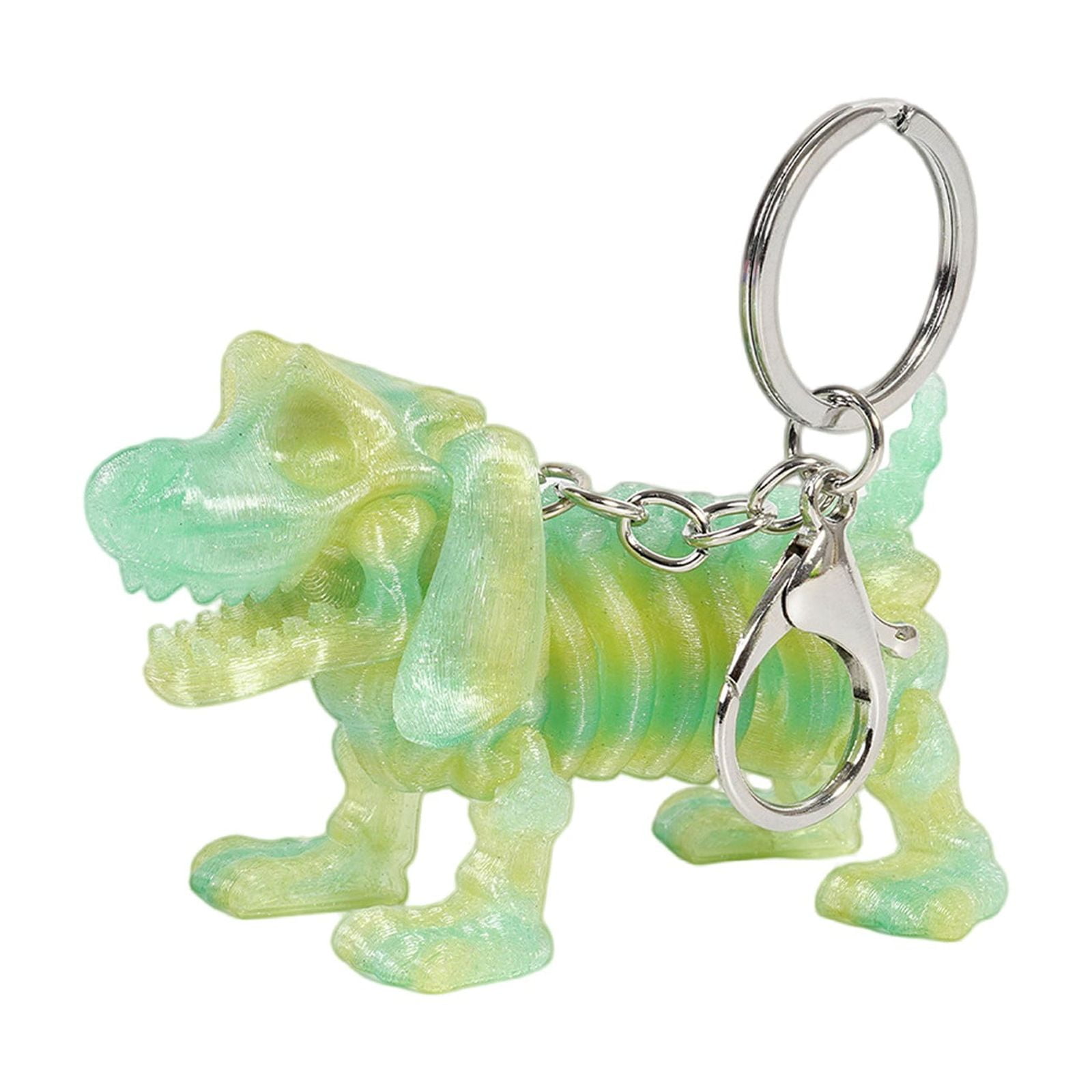 Adorable Pink Dog Skeleton Keychain Cute Novelty Gift for Pet Lovers ...