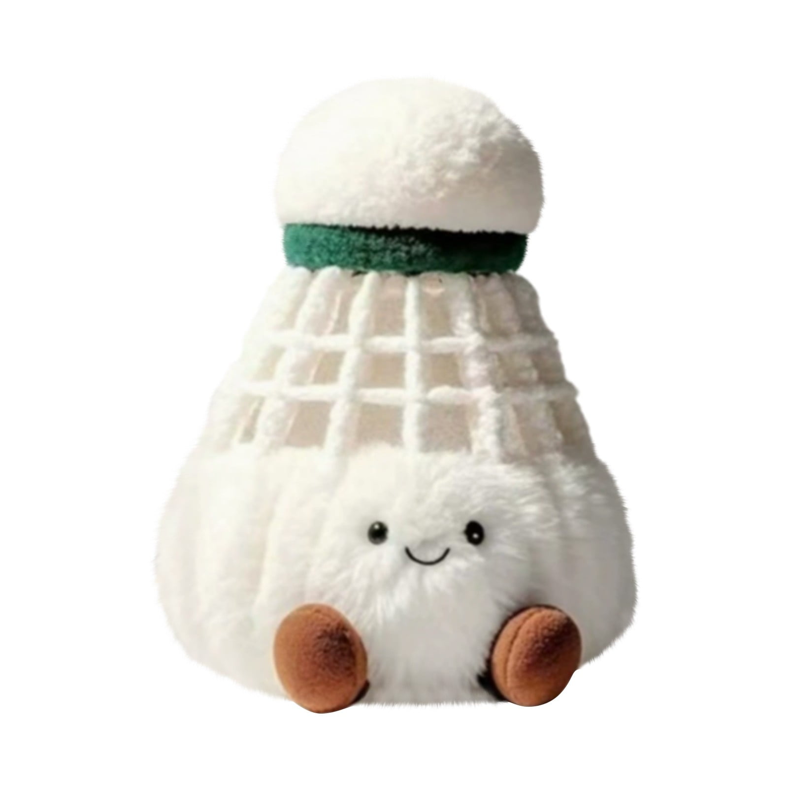 Adorable Plush Badminton Shuttlecock Toy Soft and Cuddly Stuffed Animal ...