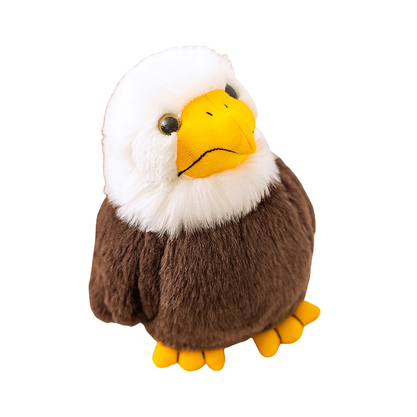 Adorable Plush Bald Eagle Stuffed Animal Toy Soft and Cuddly Wildlife ...