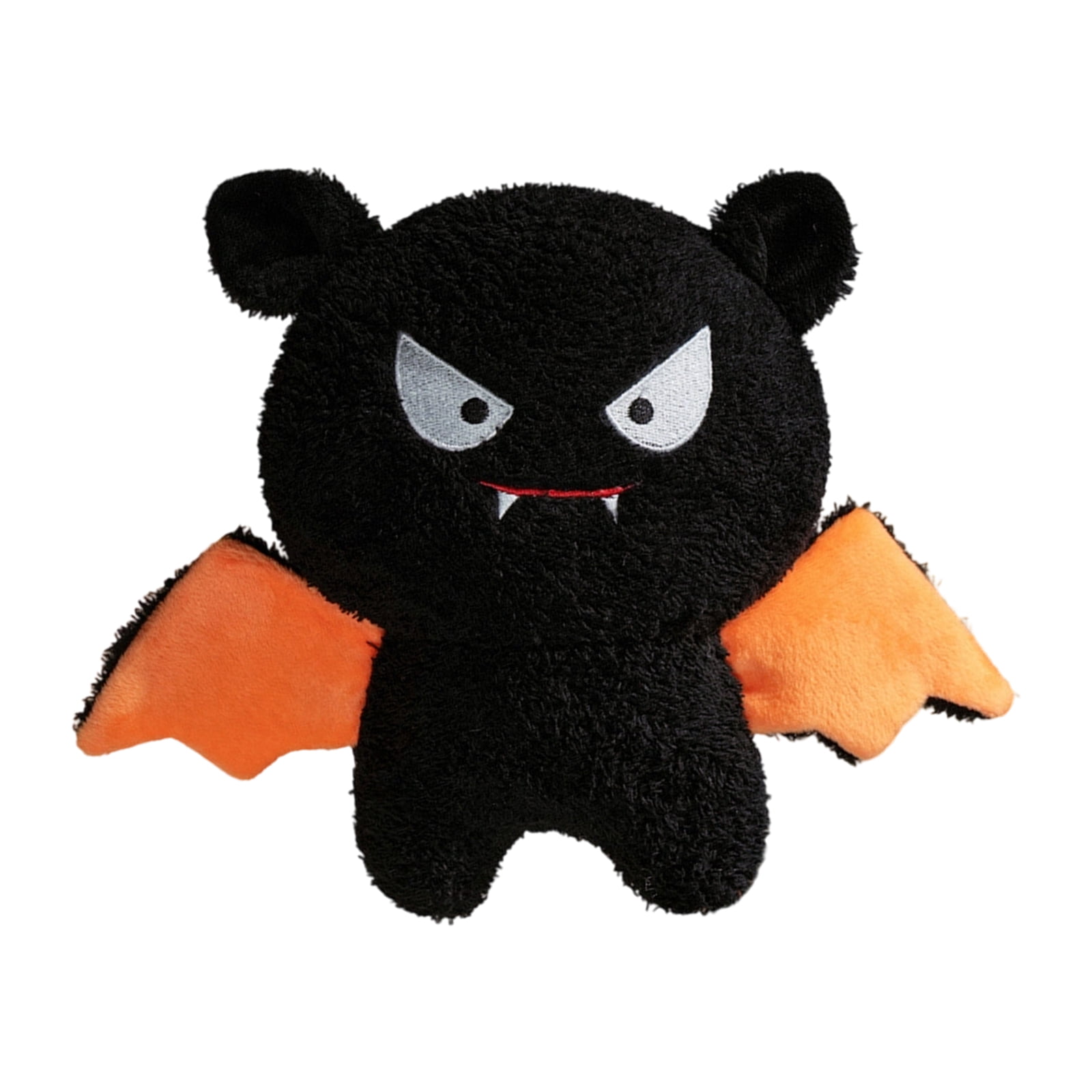 Adorable Plush Bat Pumpkin Study Friend Desk Companion Soft Stuffed Toy ...