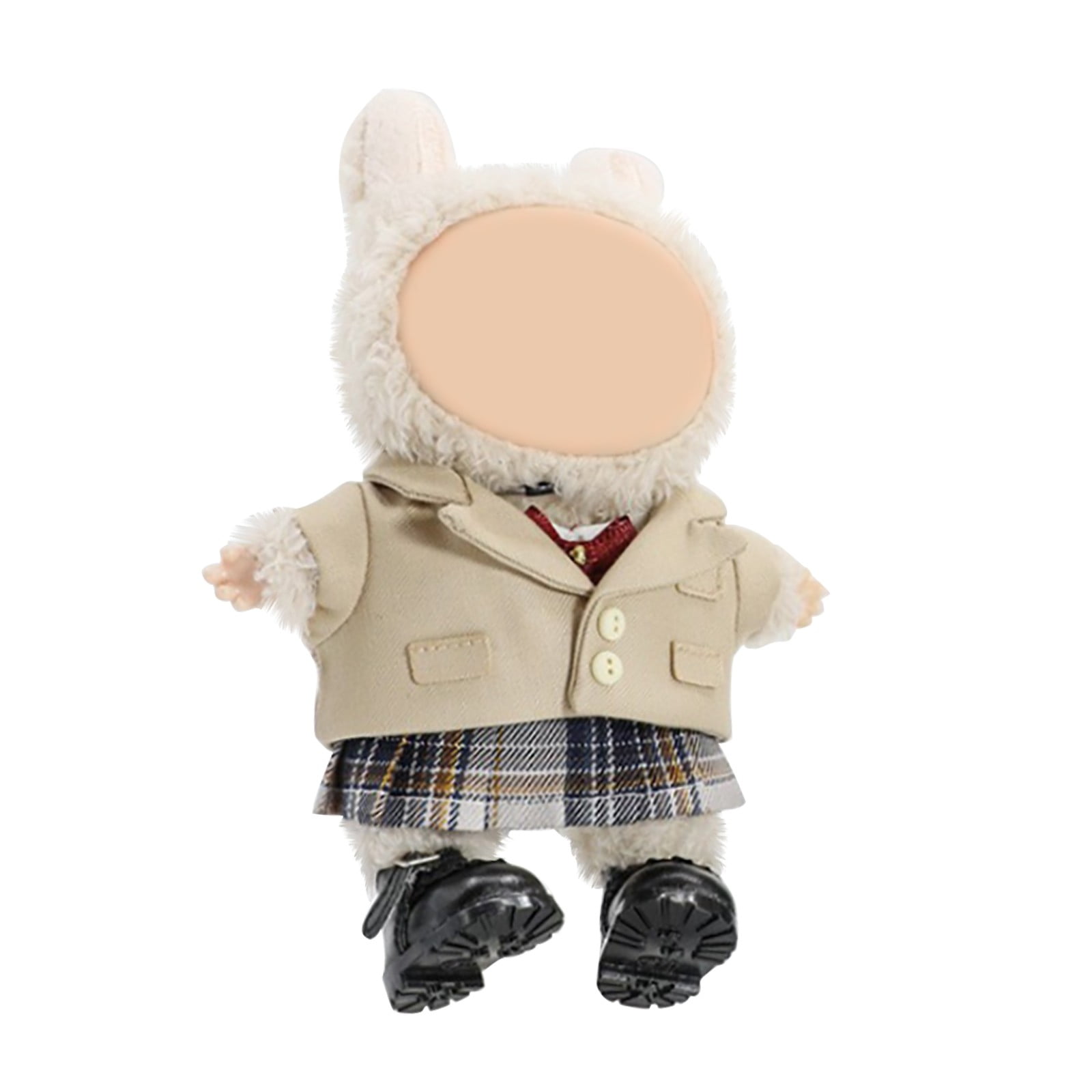 Adorable Plush Bunny Doll with Customizable Face Soft Stuffed Animal ...