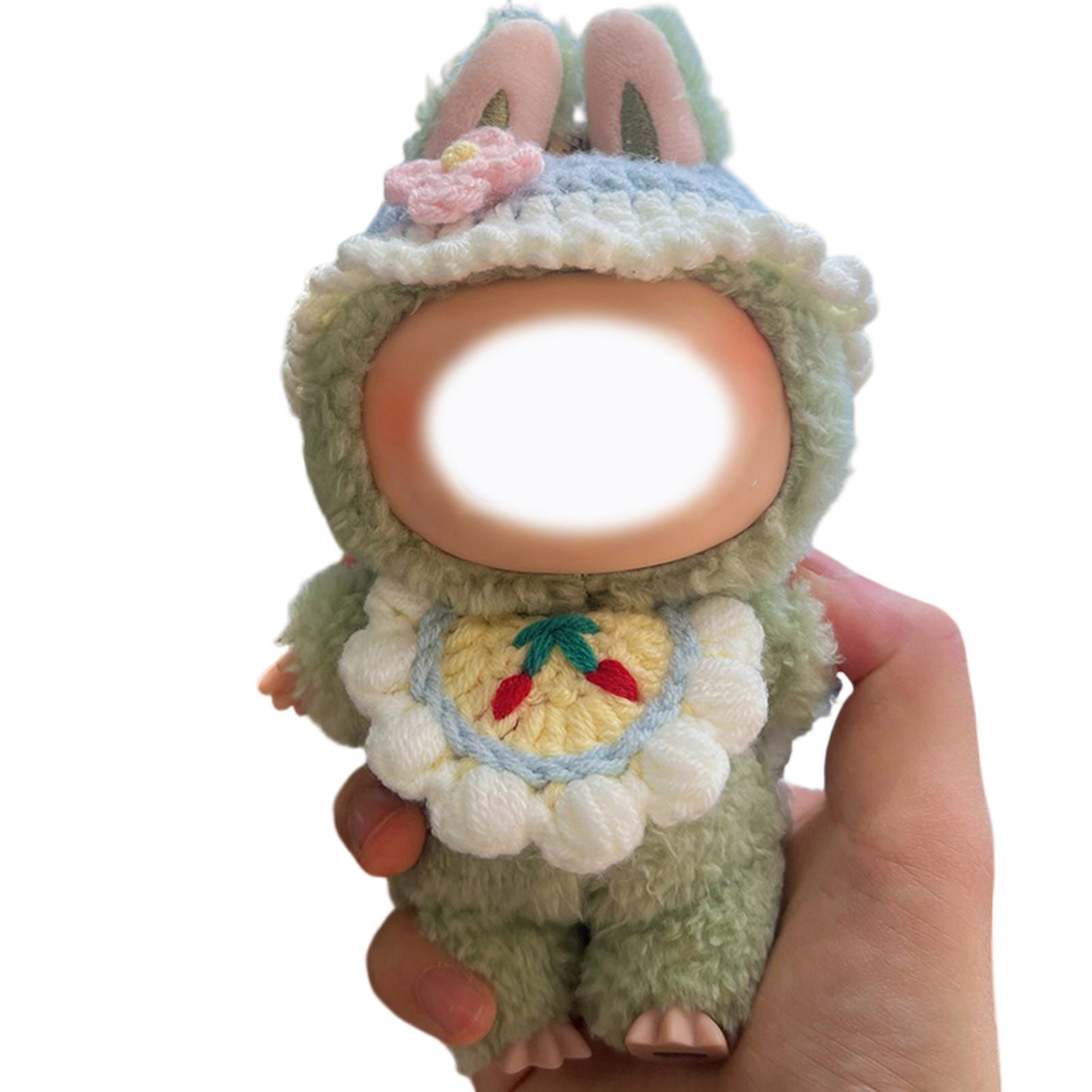 Adorable Plush Bunny Doll with Floral Costume Soft & Cuddly Stuffed ...