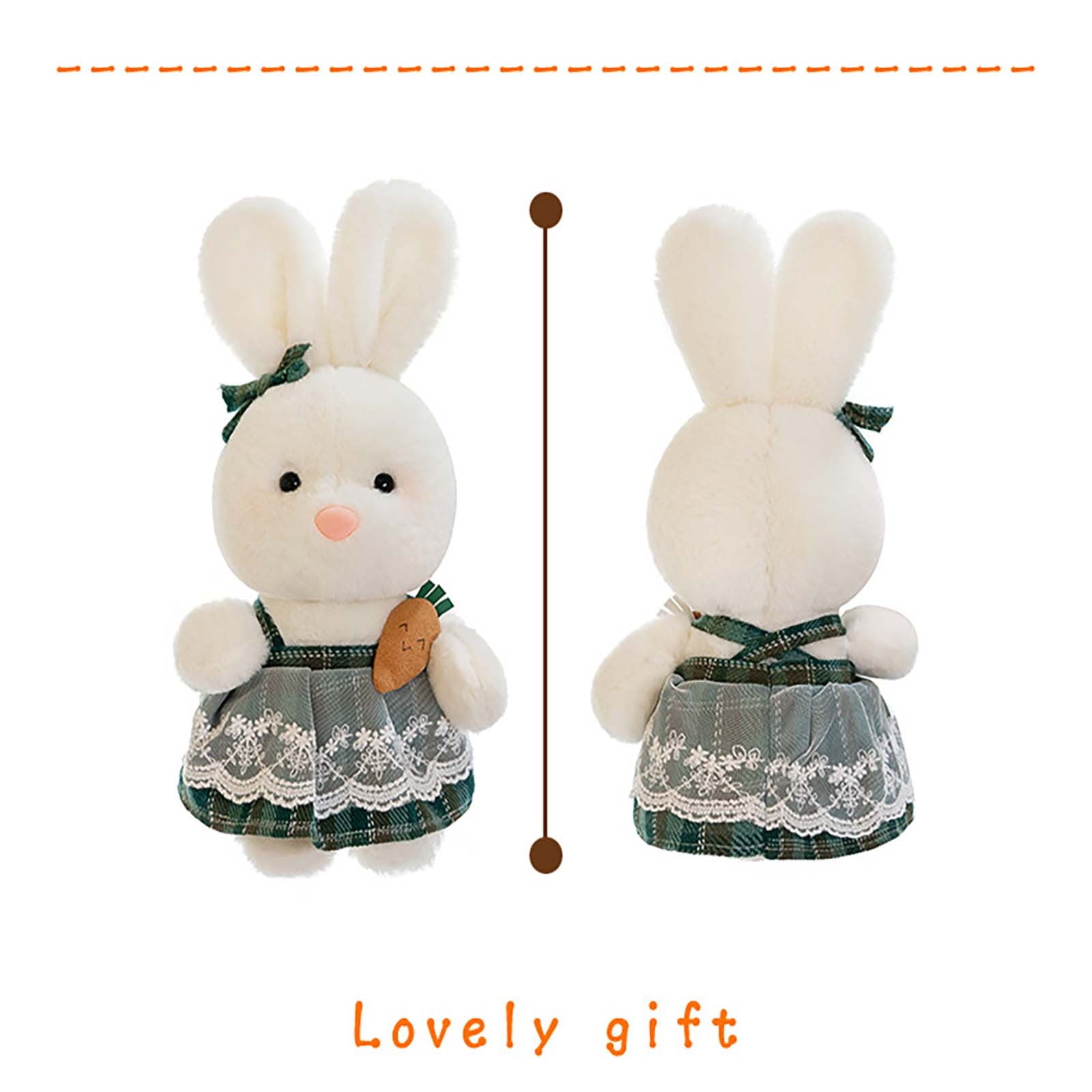 Adorable Plush Bunny Toy - Lifelike Soft Stuffed Rabbit, Huggable ...
