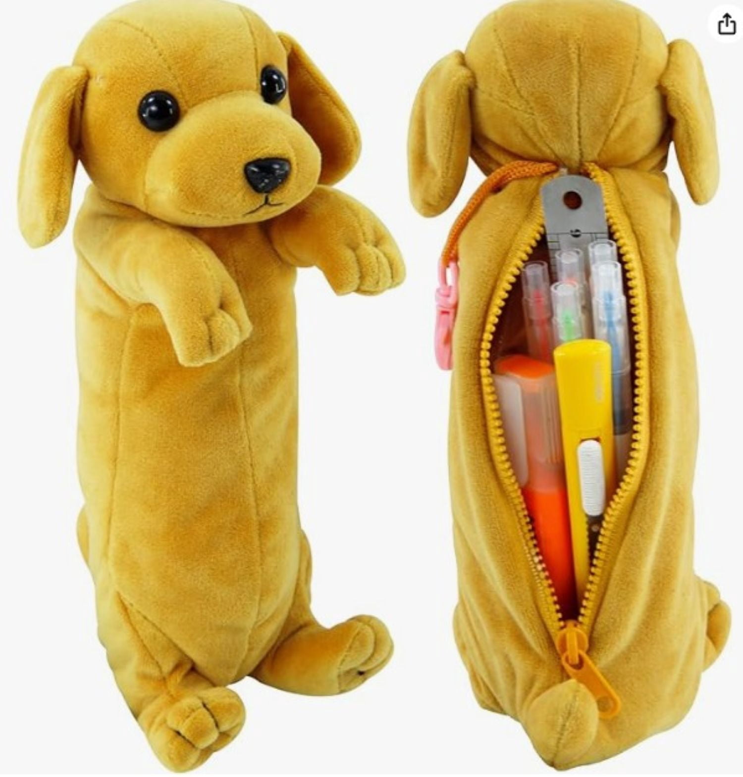 Adorable Plush Dog Pencil Case – Cute & Practical Storage for ...