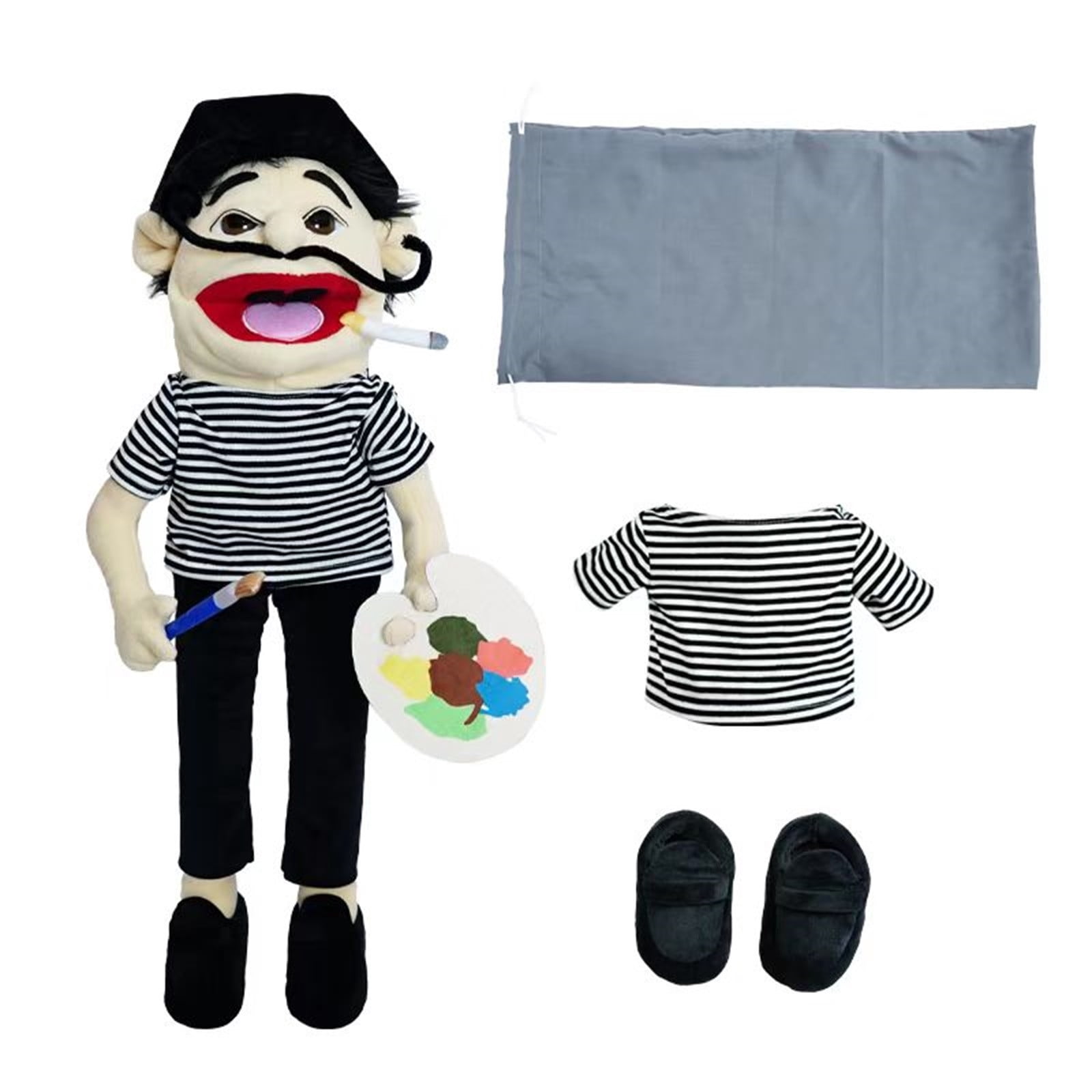 Adorable Plush Stuffed Animal Doll, Soft Cuddly Toy Gift for Kids ...