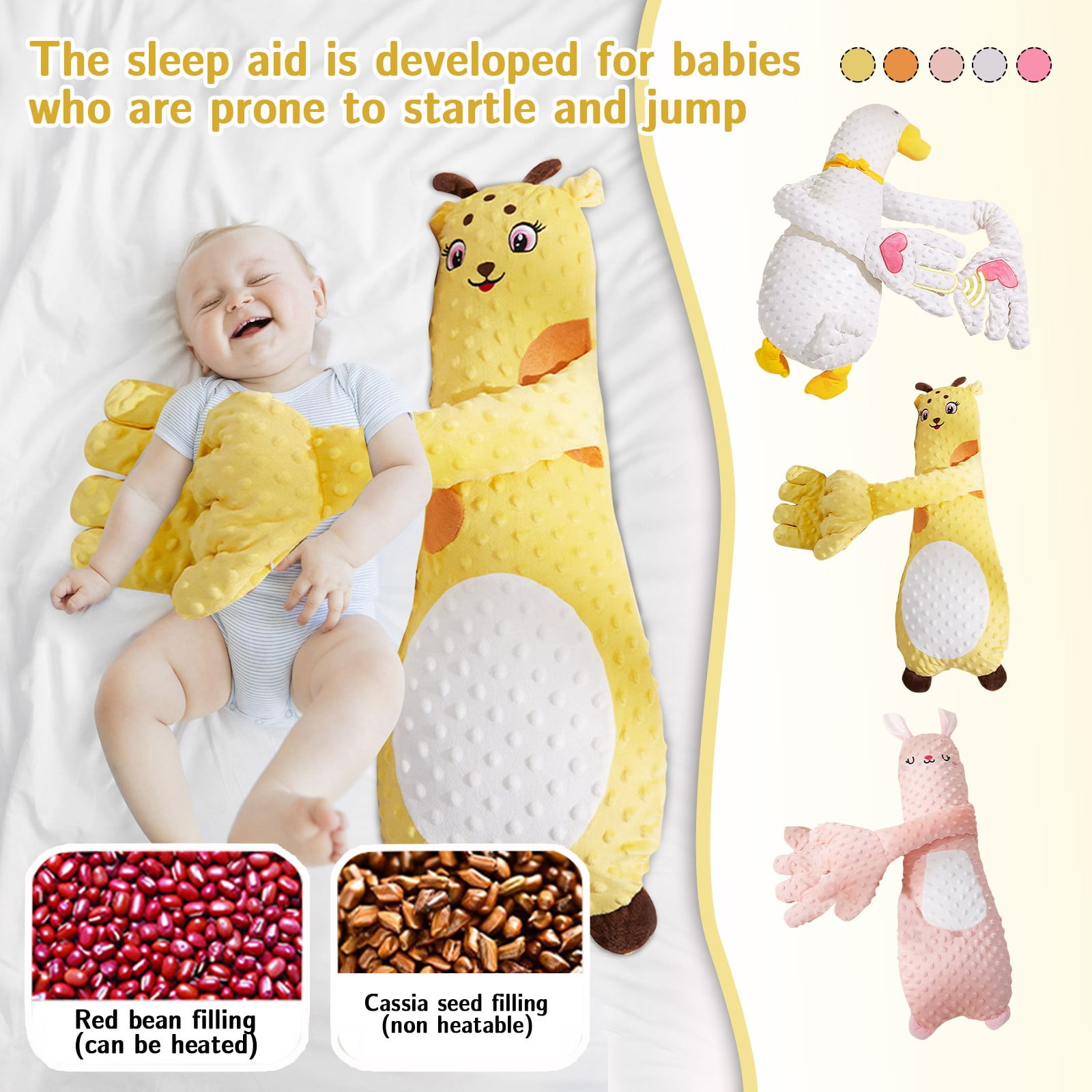 Adorable Plush Toy Sleep Companion for Kids - Soft Clapping to Soothe ...