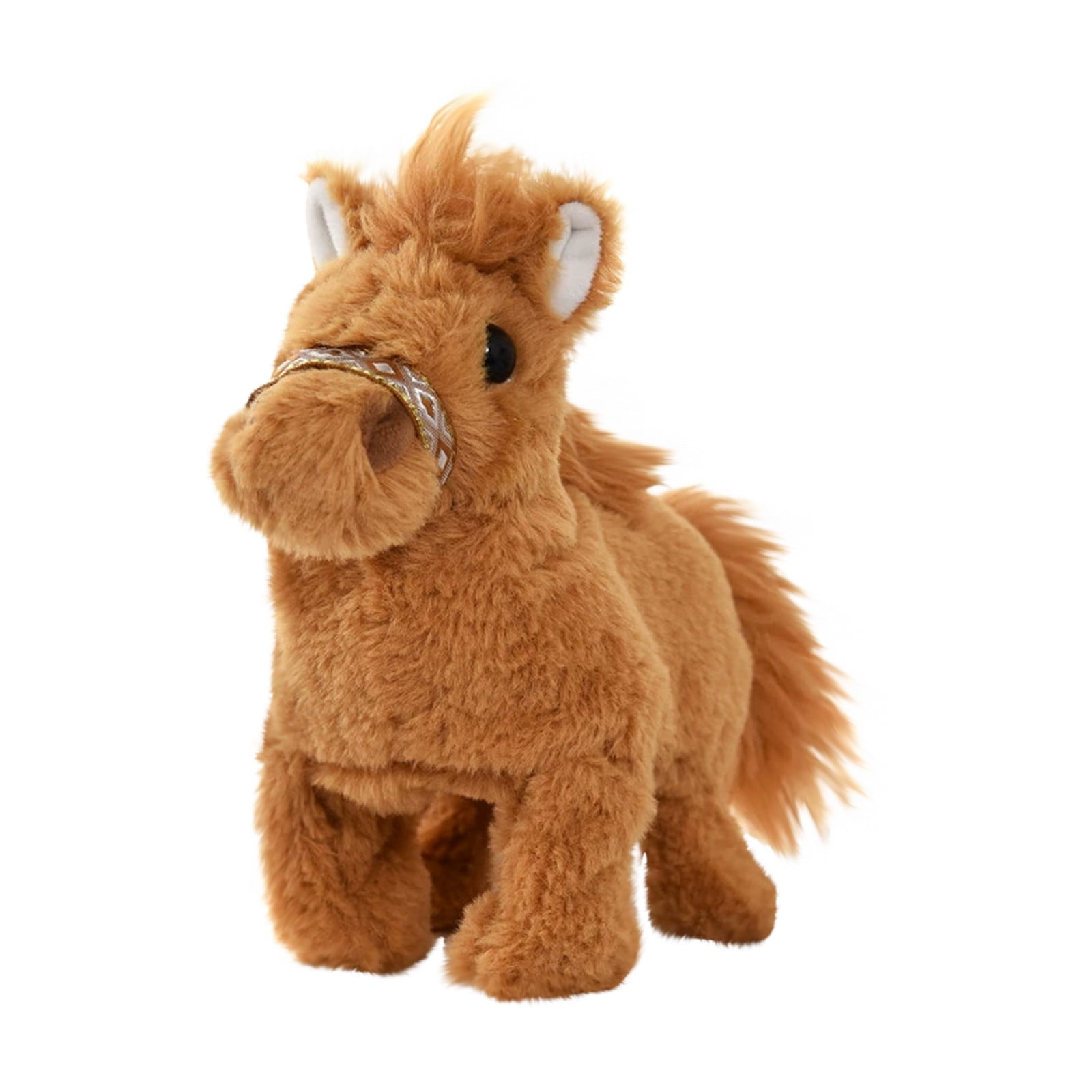 Adorable Plush White Pony Stuffed Animal Toy Soft, Cuddly, Perfect for ...