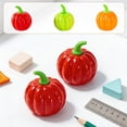 Adorable Pumpkin-Shaped Plastic Pencil Sharpener for Fun Desk ...