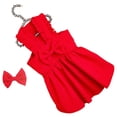 Adorable Puppy Bow Outfit Cute Dress Apparel Soft Breathable Design For ...