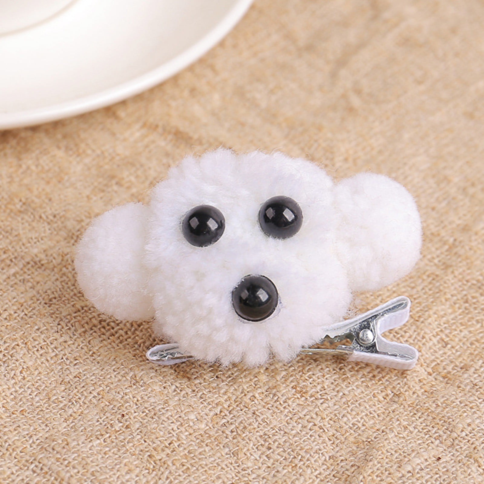 Adorable Puppy Hair Clip For Fall And Winter Cute Lamb Hairpin For ...