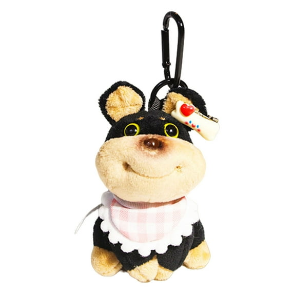 Adorable Puppy Key Rings Pendants Delightful Bees Themed Dog Bag ...