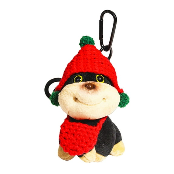 Adorable Puppy Key Rings Pendants Delightful Bees Themed Dog Bag ...