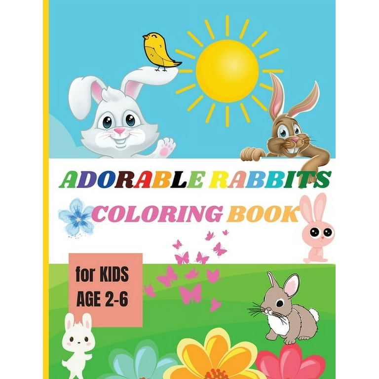 little bunny coloring book