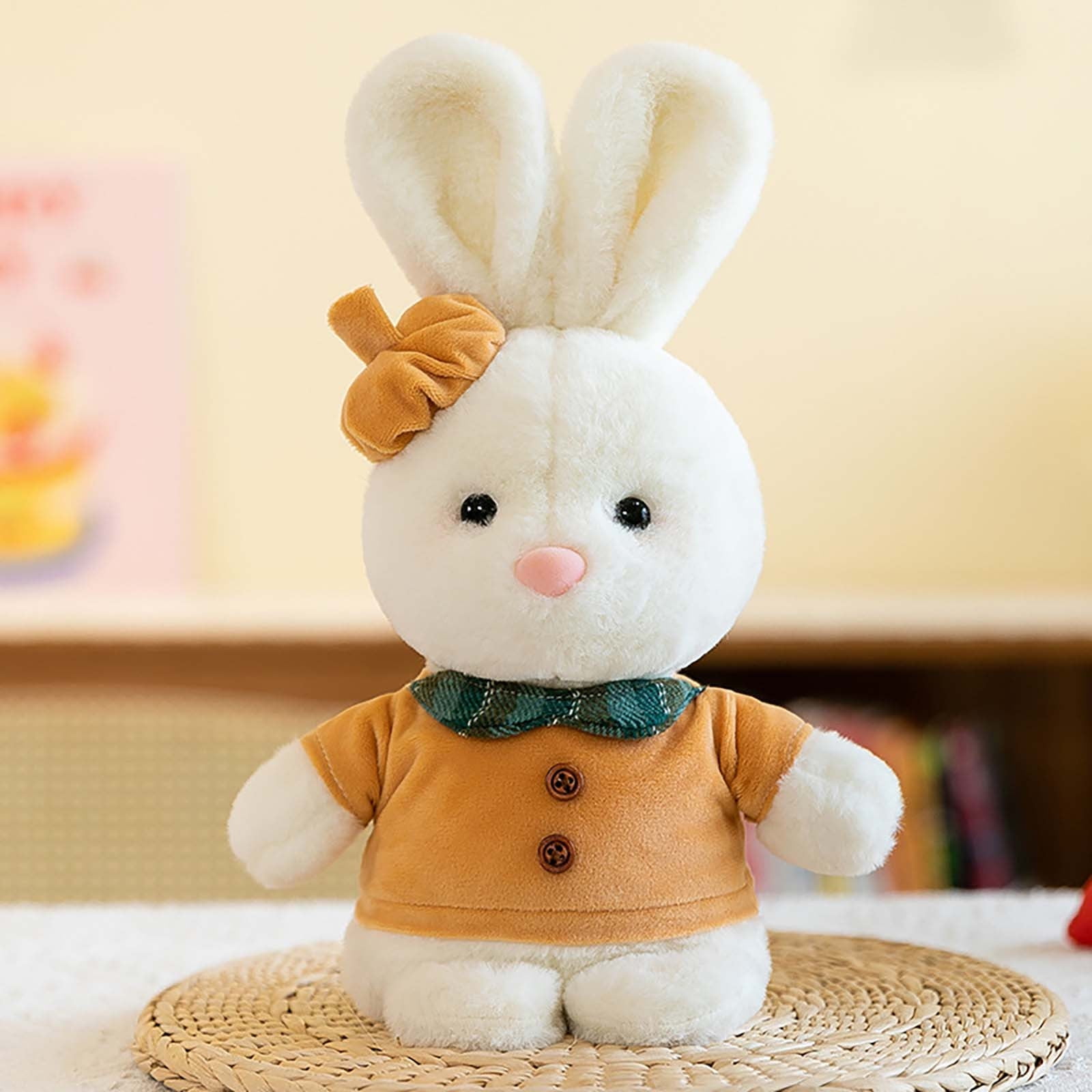 Adorable Rabbits Plush Toy, Lifelike Design, Soft Material, Safe and ...
