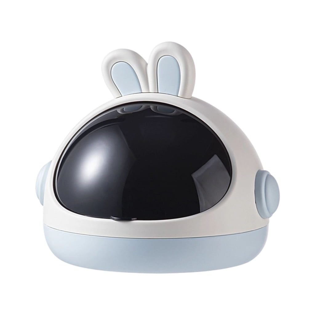 Adorable Rabbits Shape Waste Bin Without Lid Design Double Tone Option ...