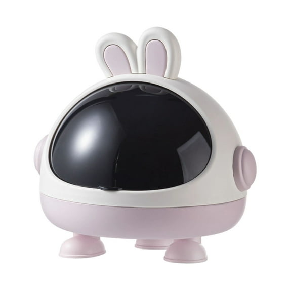 Adorable Rabbits Shape Waste Bin Without Lid Design Double Tone Option ...