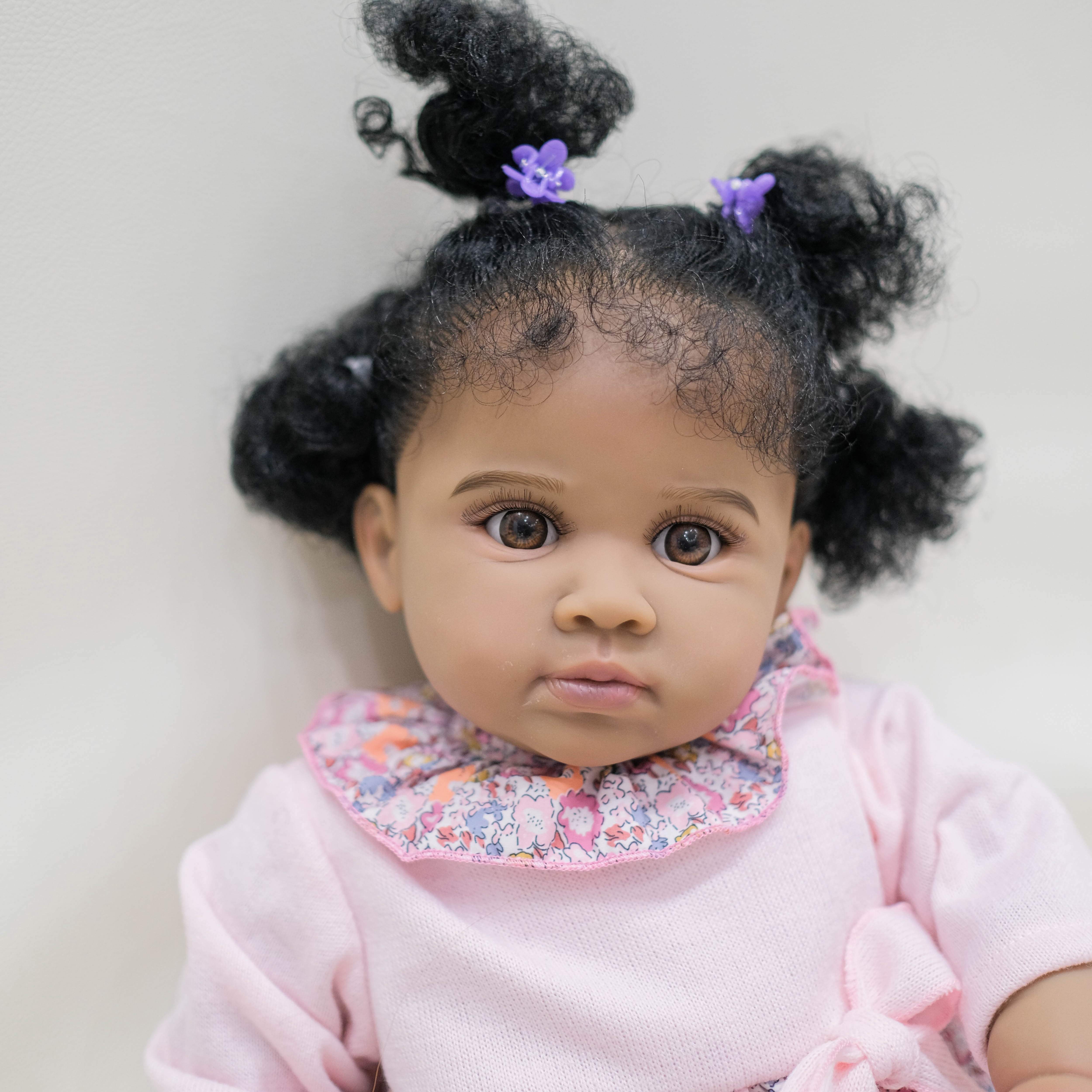 Adorable Realistic Reborn Baby Dolls Black, 24 inch African American ...