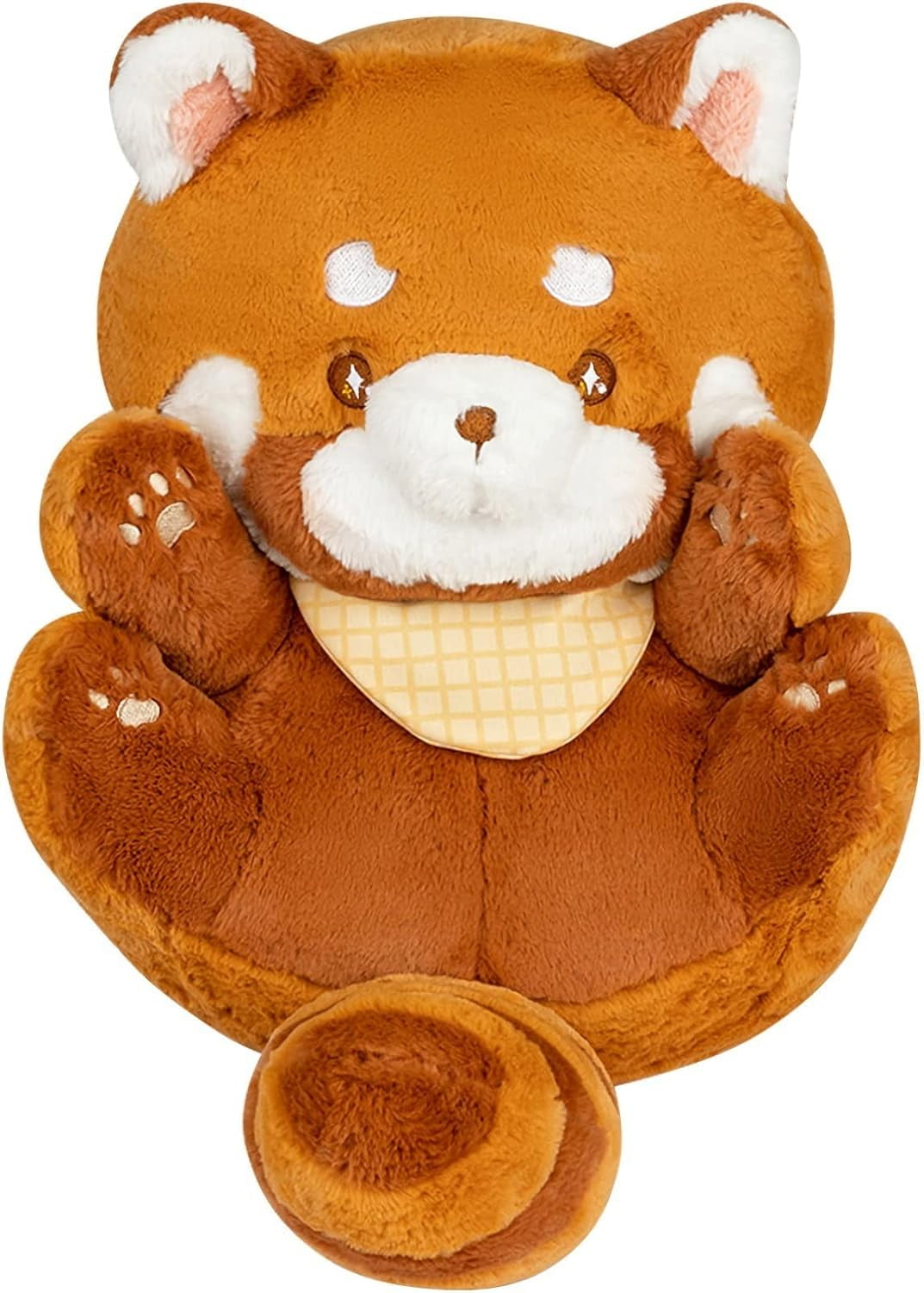 Adorable Red Panda Plush Toy, Cute Red Panda Stuffed Animals Toys Doll ...