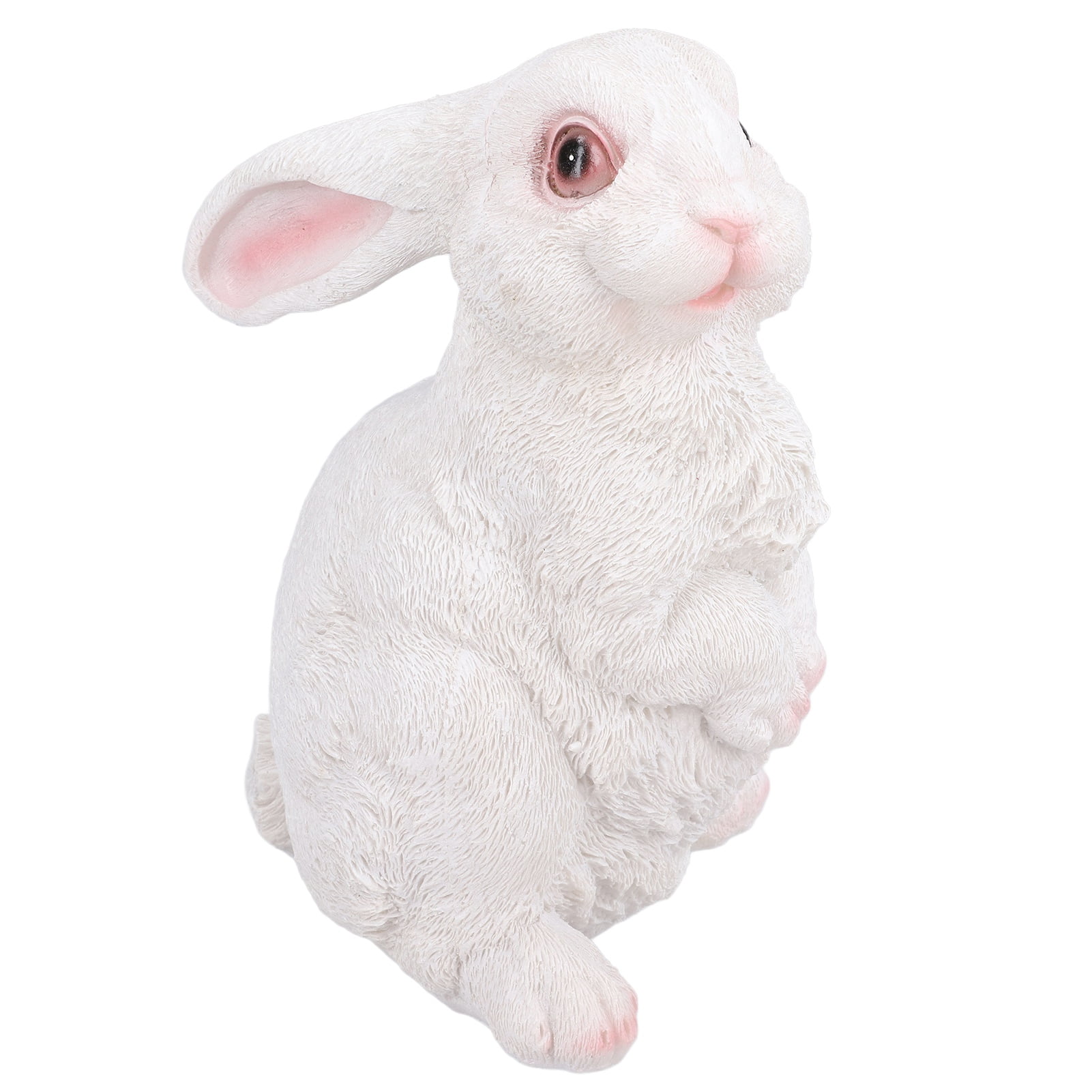 Adorable Resin Rabbit Sculpture for Garden and Patio Decor - Lifelike ...