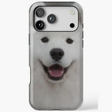 Adorable Samoyed Puppy Fluffy White Dog Graphic iPhone 11 through 17 ...
