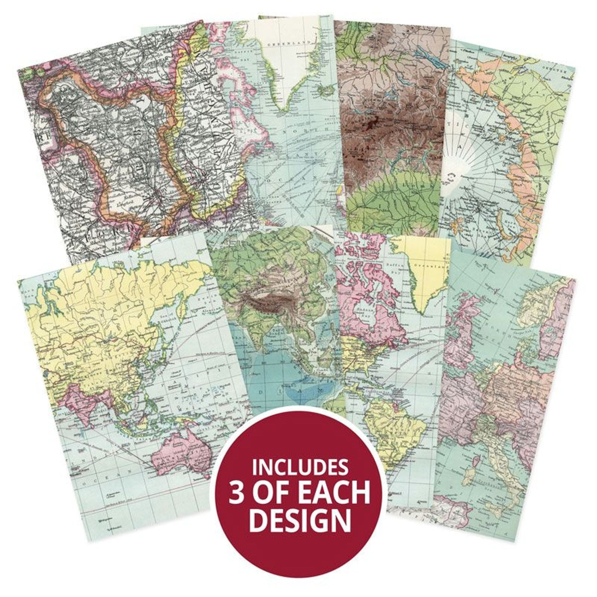 Adorable Scorable Pattern Packs - Around The World - Walmart.com