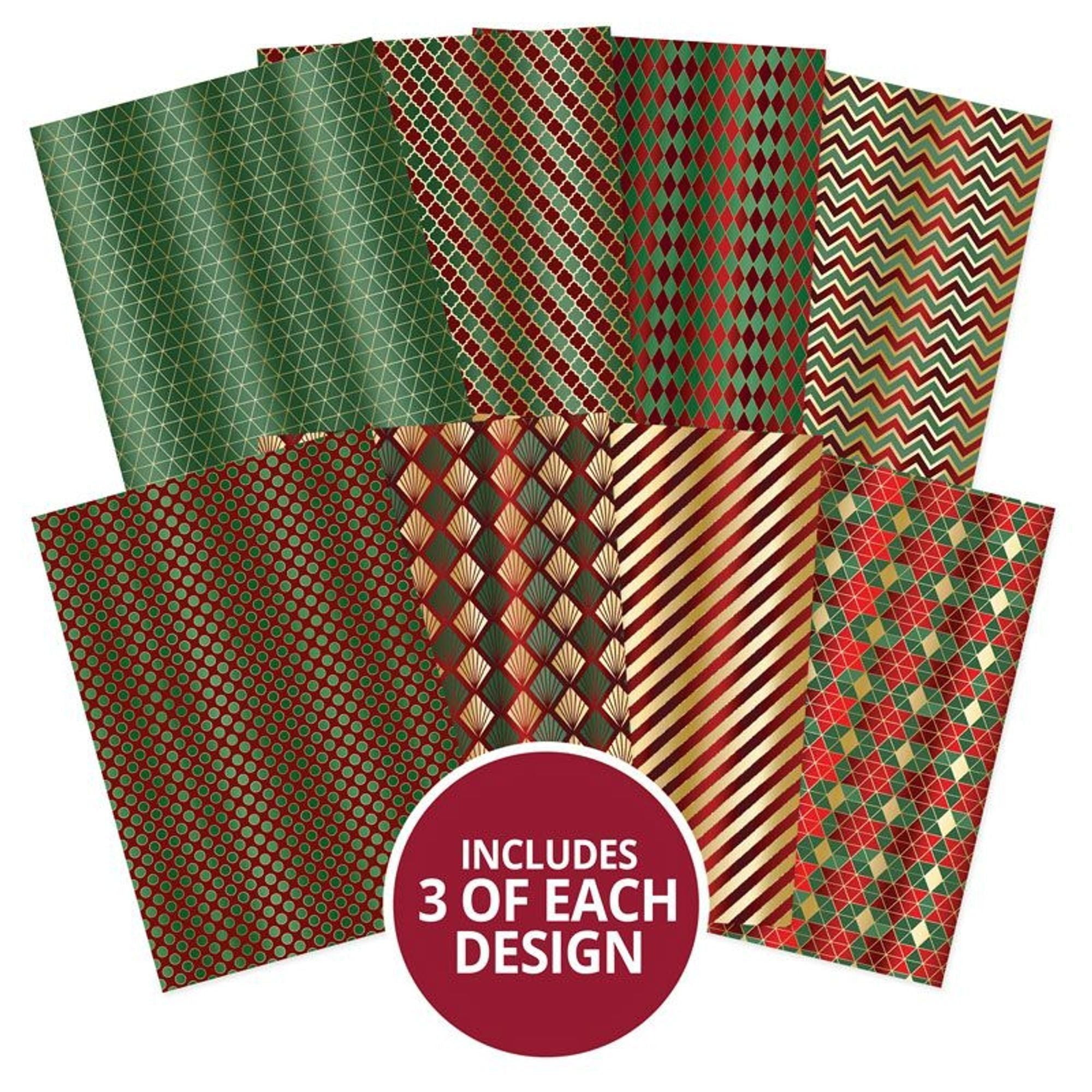 Adorable Scorable Pattern Packs - Festive Foils - Walmart.com