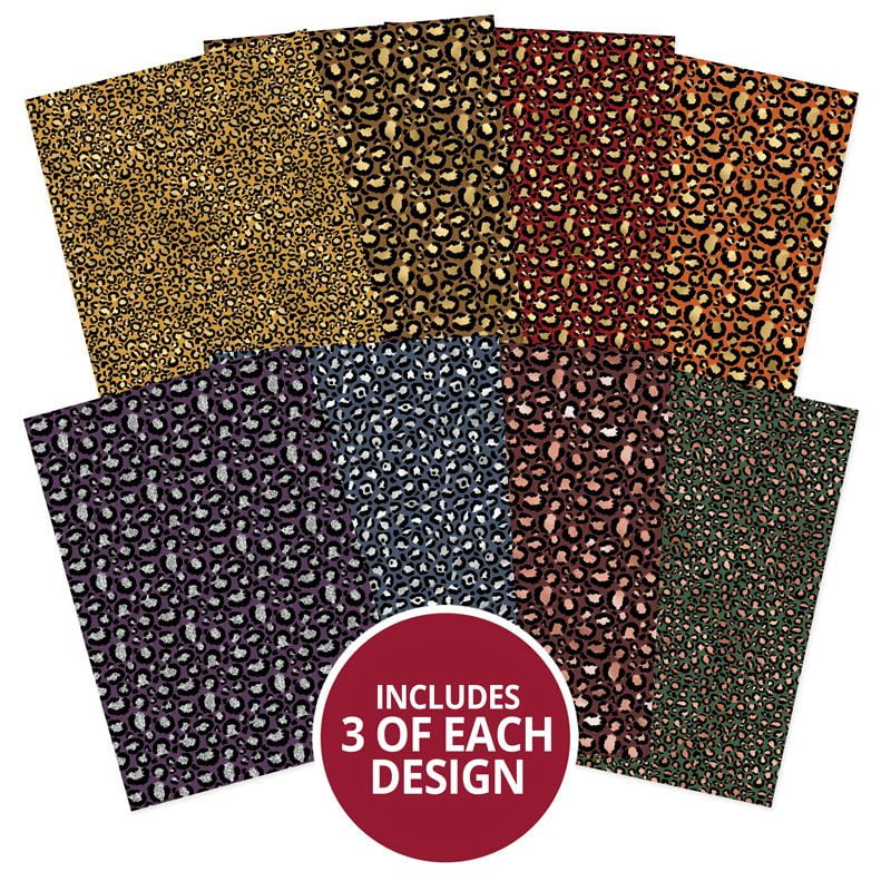 Adorable Scorable Pattern Packs - Luxurious Leopard Prints - Walmart.com
