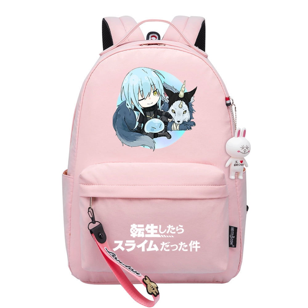 Adorable Slime Theme Backpack with Double Side Pockets - Perfect for ...