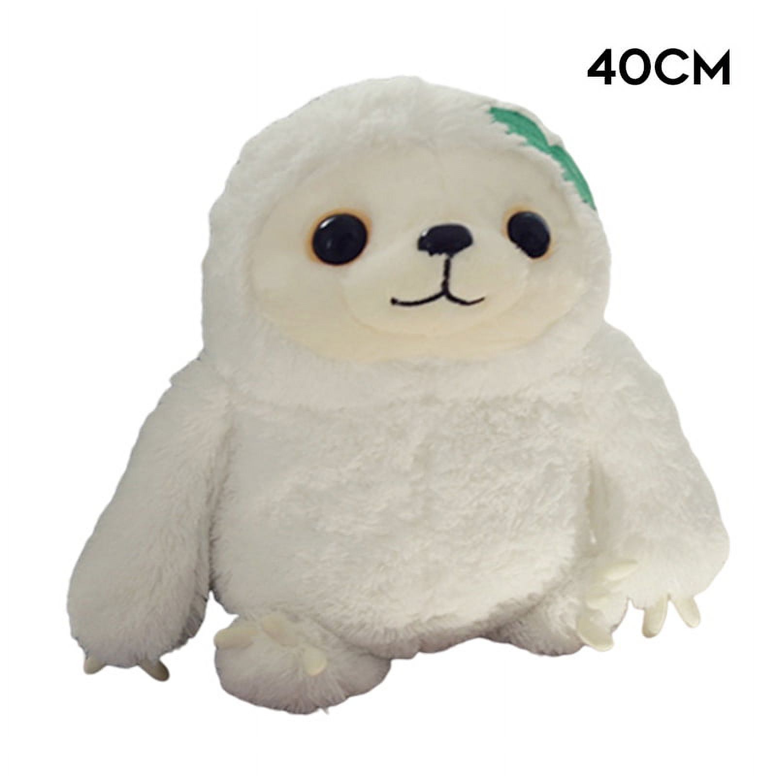 Adorable Sloth Stuffed Toy Kids Fluffy Hugging Pillow Plush Doll ...