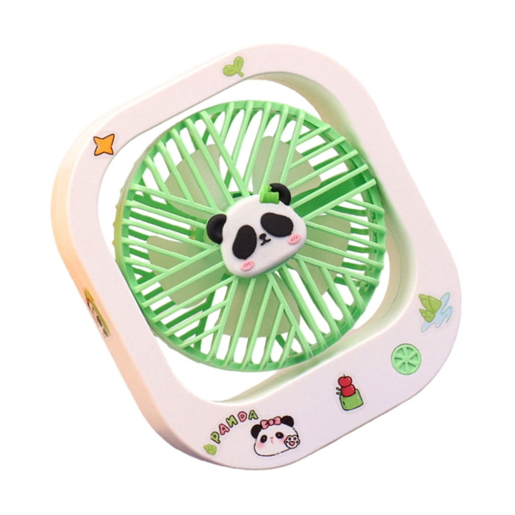 Adorable Small Fan Square Shape Low Noise Technology 3 Wind Modes ...