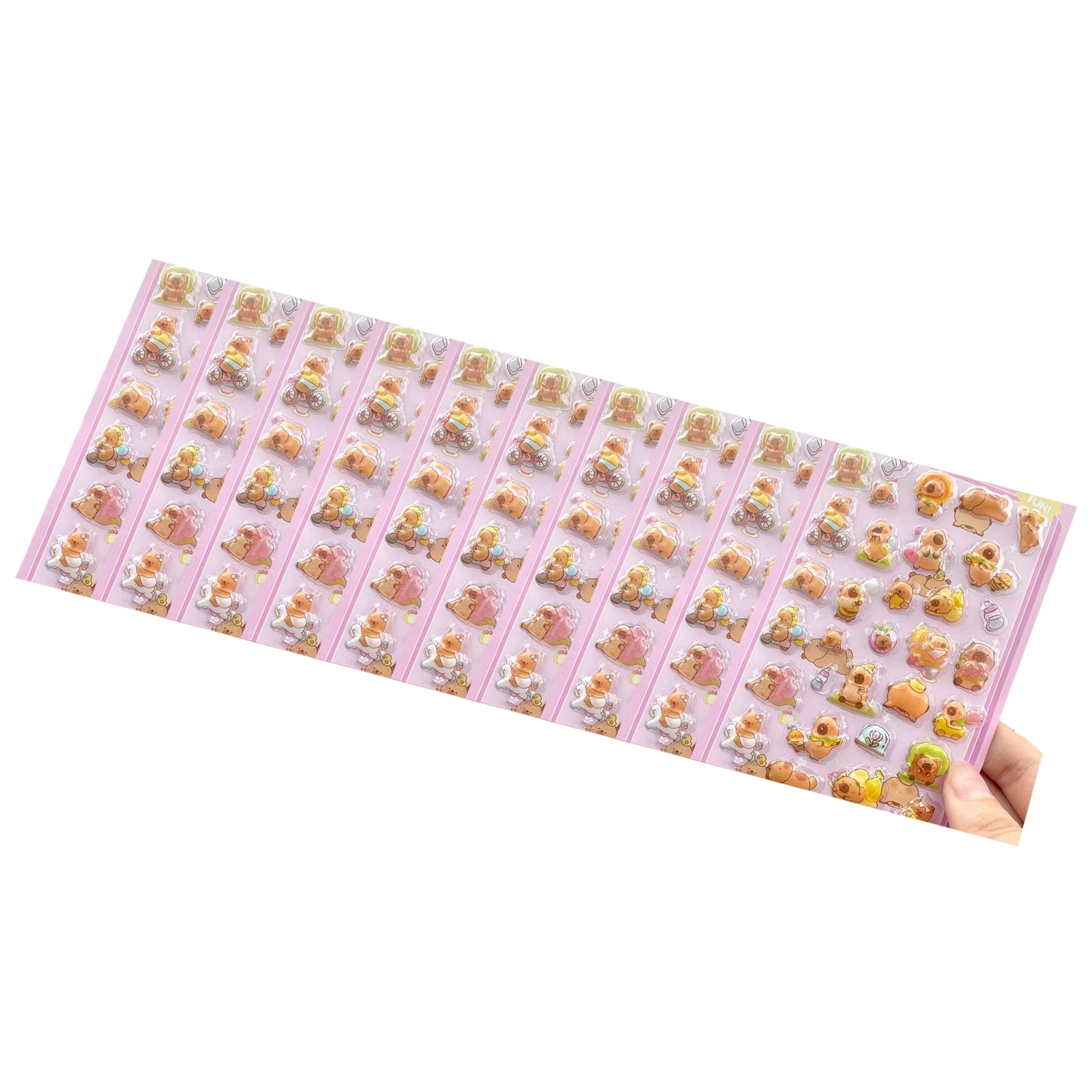 Adorable Small Sticker for Kid Adult, Reusable Tiny Stickers for ...
