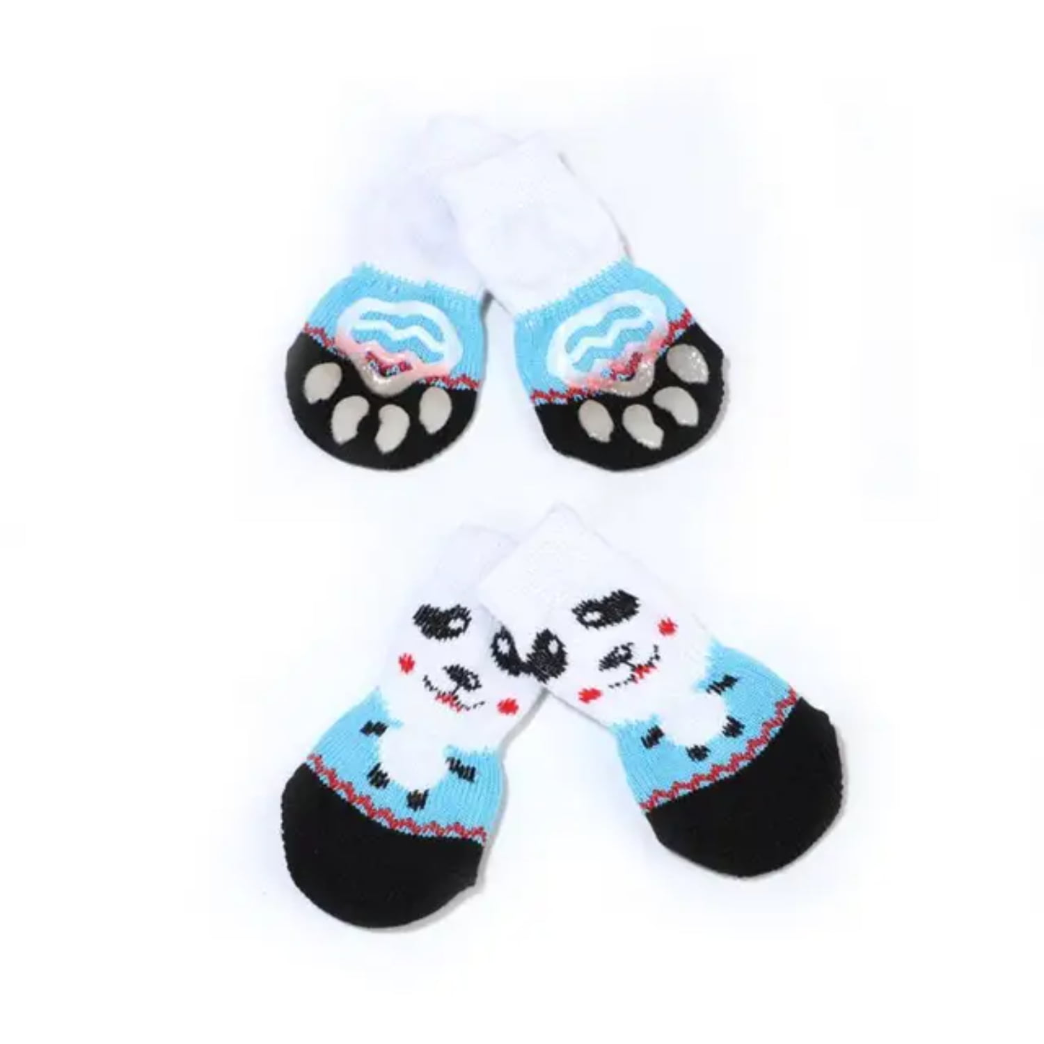 Adorable Soft and Cozy Cartoon Dog Socks for Winter - Cute and Warm Pet ...