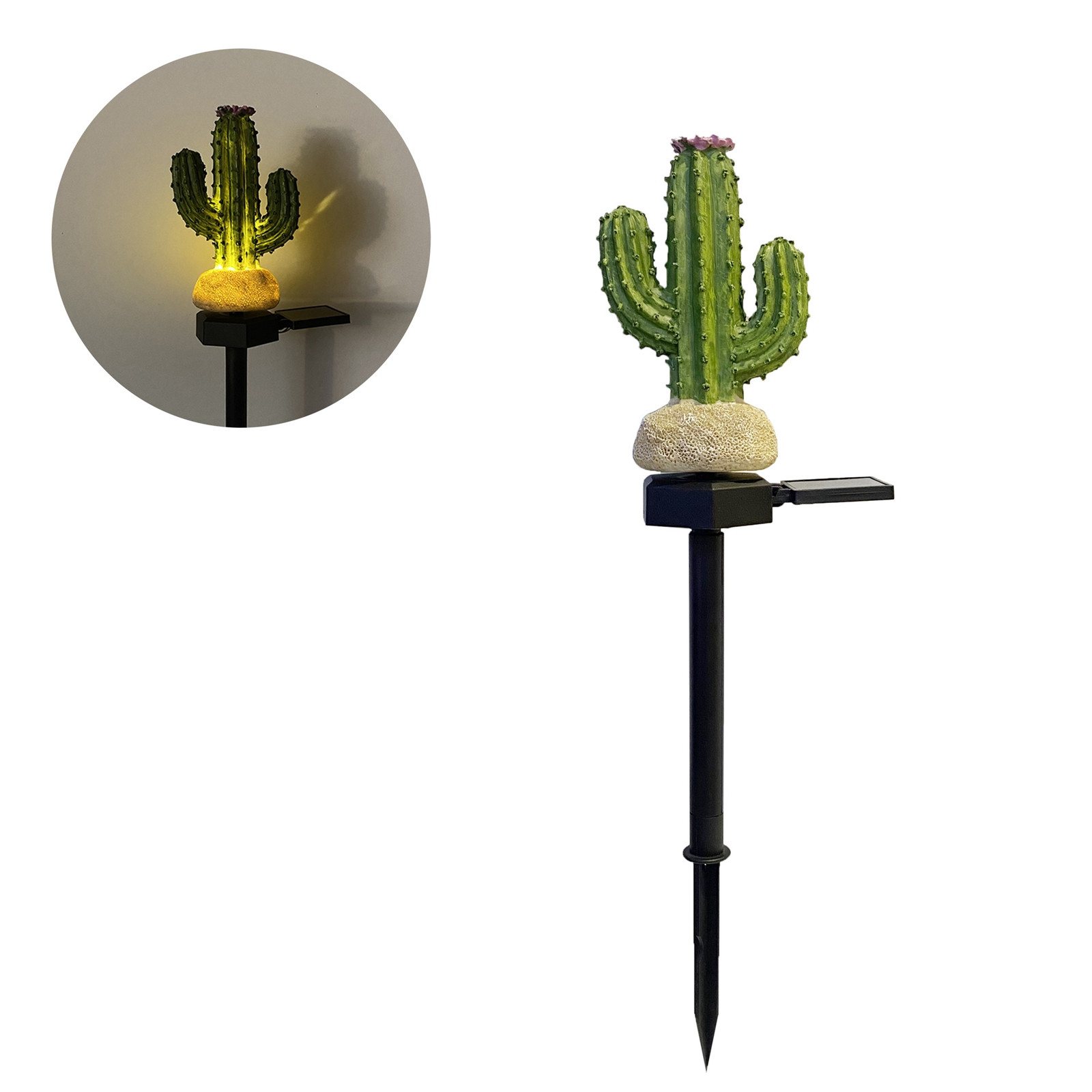 Adorable Solar Night Light Ground Insert Lamp Lawn Lights Waterproof ...