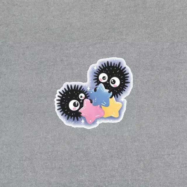 Adorable Soot Sprite Stars Sticker - Studio Ghibli Spirited Away ...