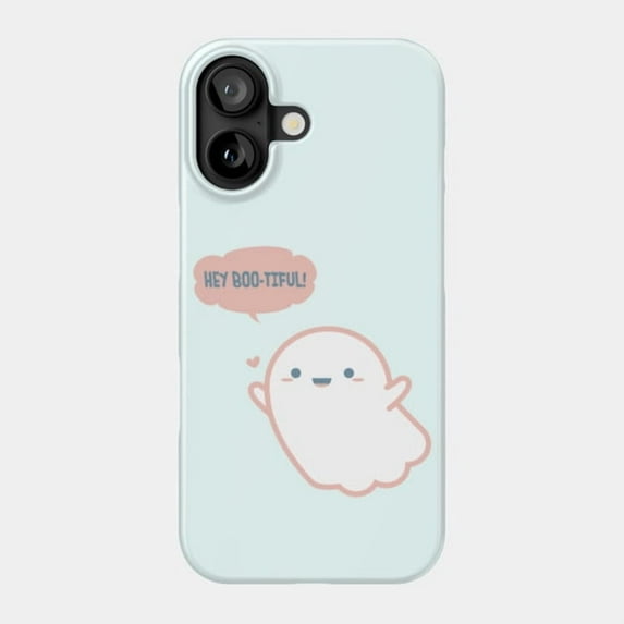 Adorable Spectre with "Hey Bootiful" Pun Case for Apple iPhone 11-17 ...