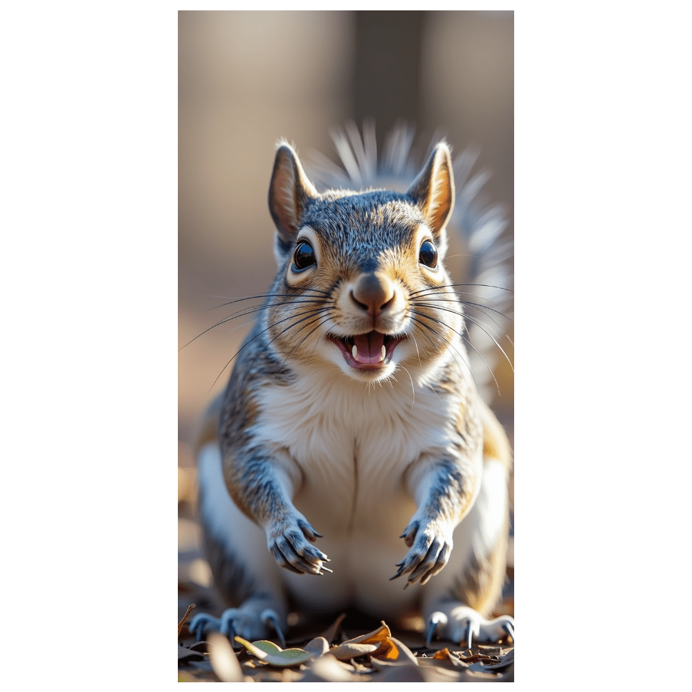 Adorable Squirrel Design Banner Background Party Decorations ...