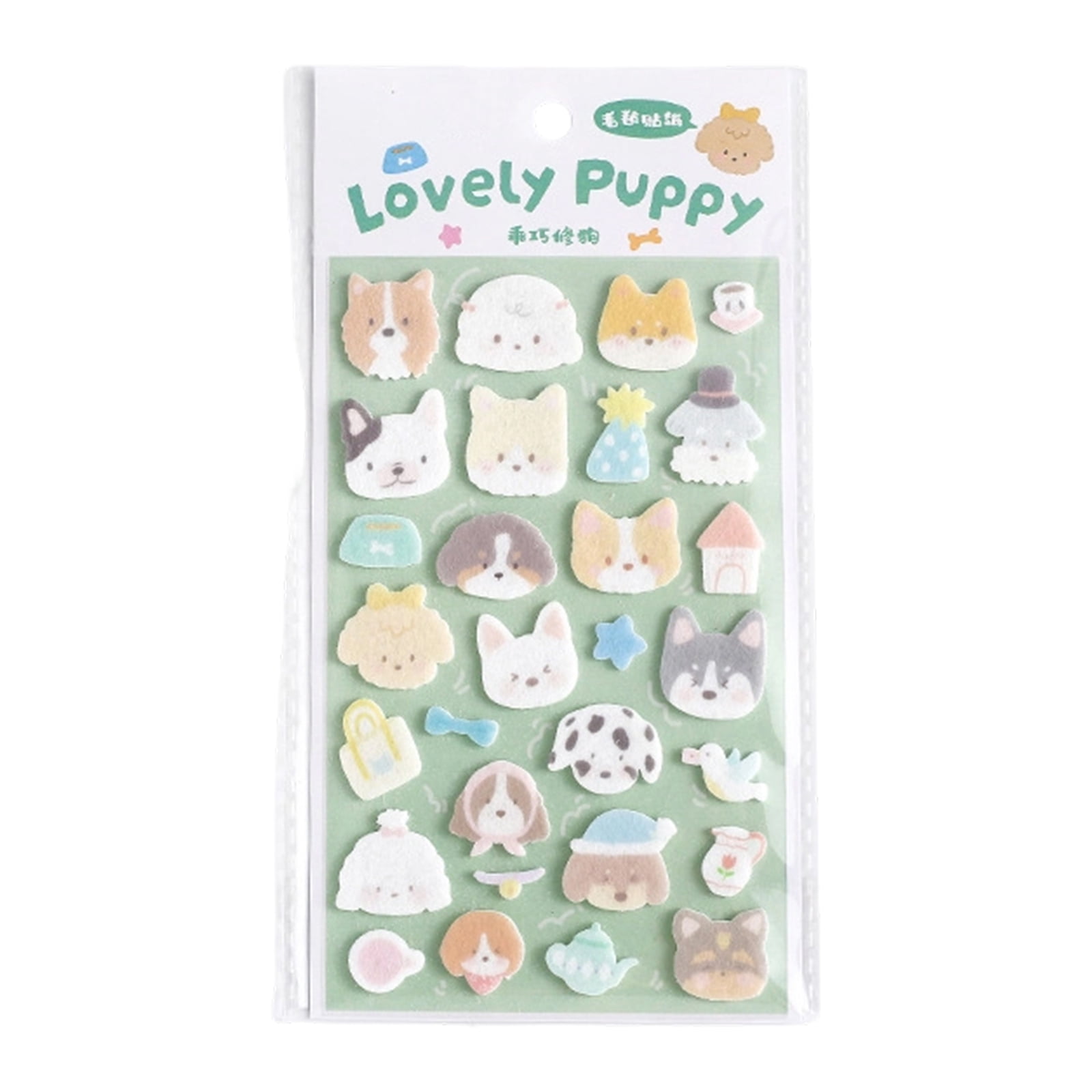Adorable Sticker Cartoon Stickers Tiny Handcraft Stickers Reusable Tiny ...