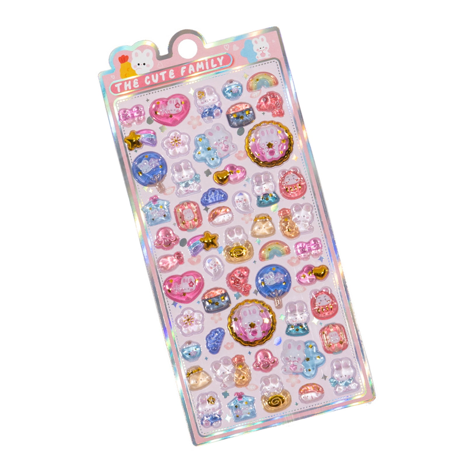 Adorable Sticker Pack Cartoon Stickers for Water Bottles, Journals ...