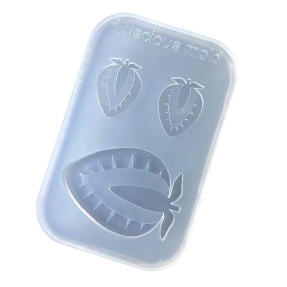 Adorable Strawberry Shaped Silicone Mold For Easy Creation Dessert ...