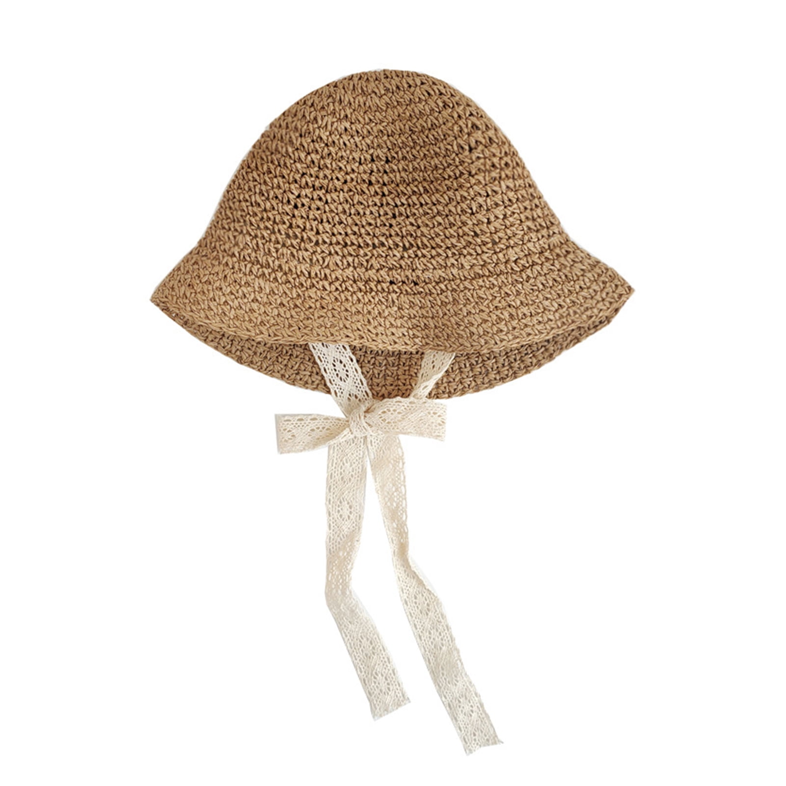 Adorable Summer Lace Cap for Babies: Bow-Knot Design with Sun ...