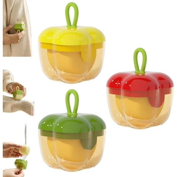 Adorable Sweet Pepper Lint Rollers (3-Pack): Reusable Travel Mini Lint ...