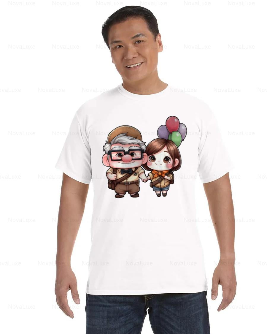 Adorable Up Movie Clipart Comfort Color T-Shirt Whimsical Animated ...