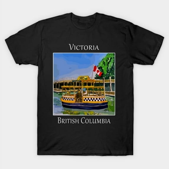 Adorable Water Taxis Victoria British Columbia Graphic, H33761 T-Shirt ...