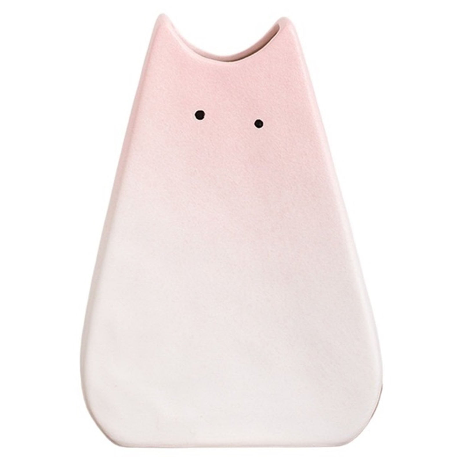 Adorable White Cat Vase, Modern, Simple & Creative Ceramic Flower Vase ...