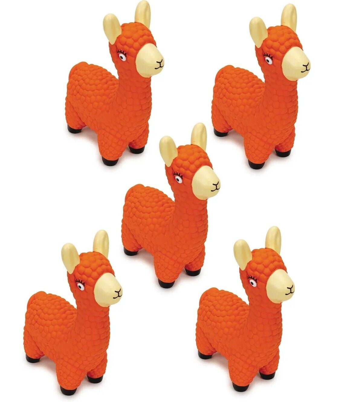 Adorable and Funny Grunting Llama Dog Toy Enticing Play Durable Latex ...