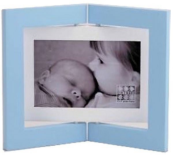Adorable baby-blue frame by Sixtrees - 4x6 - Walmart.com